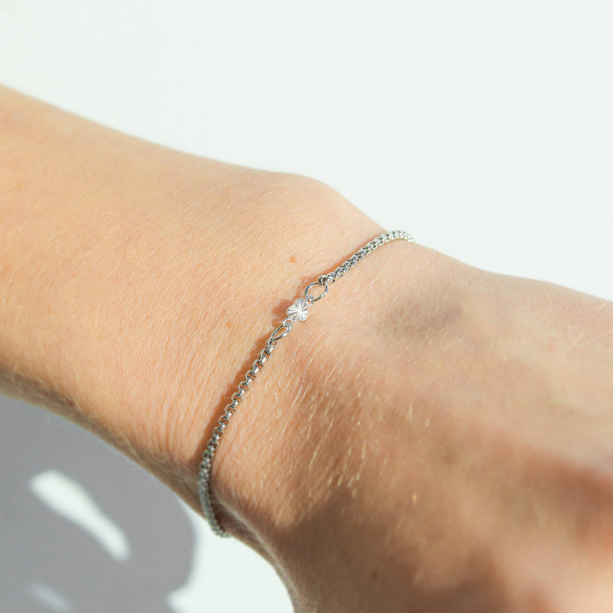 Adjustable Stainless Steel Silicon Bead Cinch Chain: Stainless – That ...